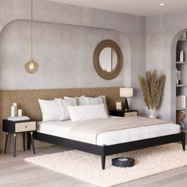 Union Rustic Tara Platform Bed Reviews Wayfair